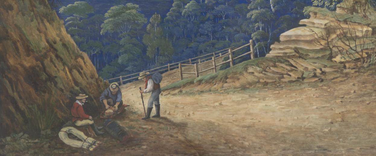 Europeans cross the Blue Mountains | Australia’s Defining Moments ...