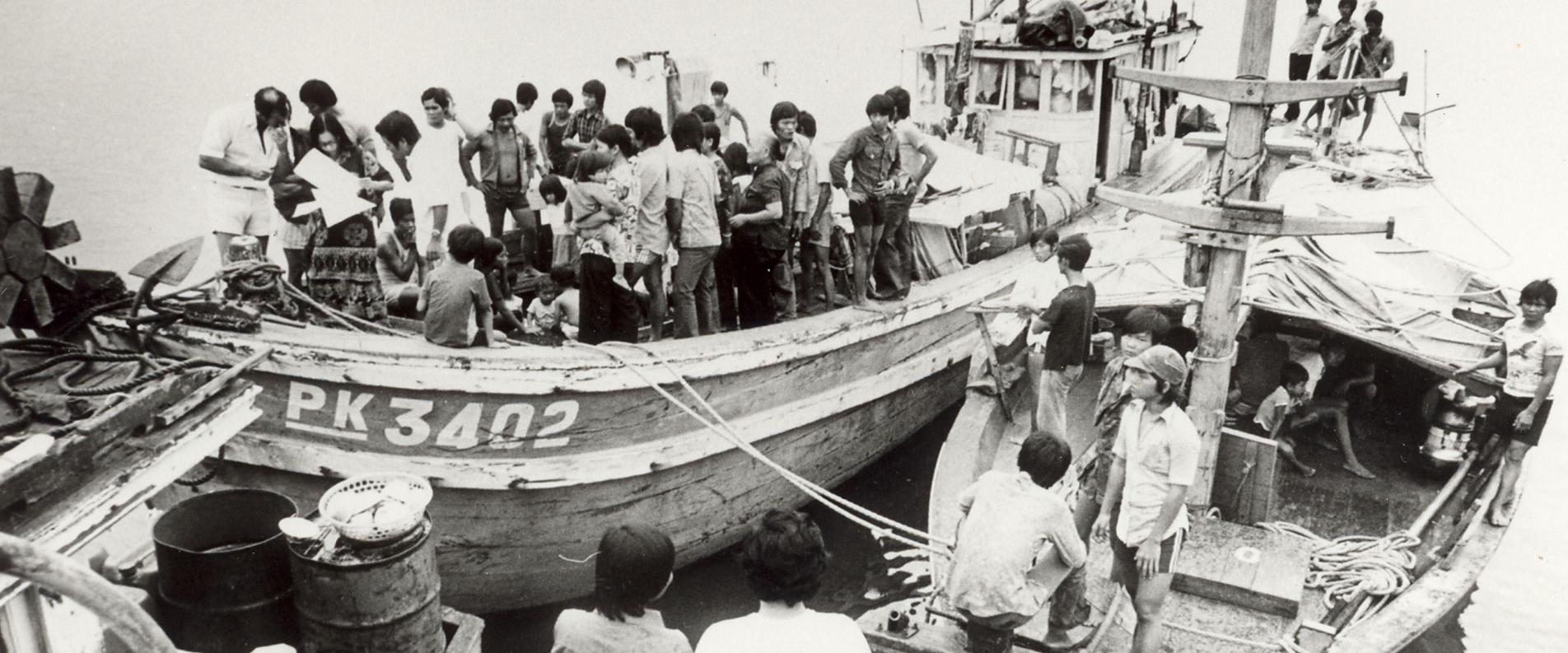 First arrival of Vietnamese refugees by boat | Australia’s Defining ... First arrival of Vietnamese refugees by boat | Australia’s Defining ...